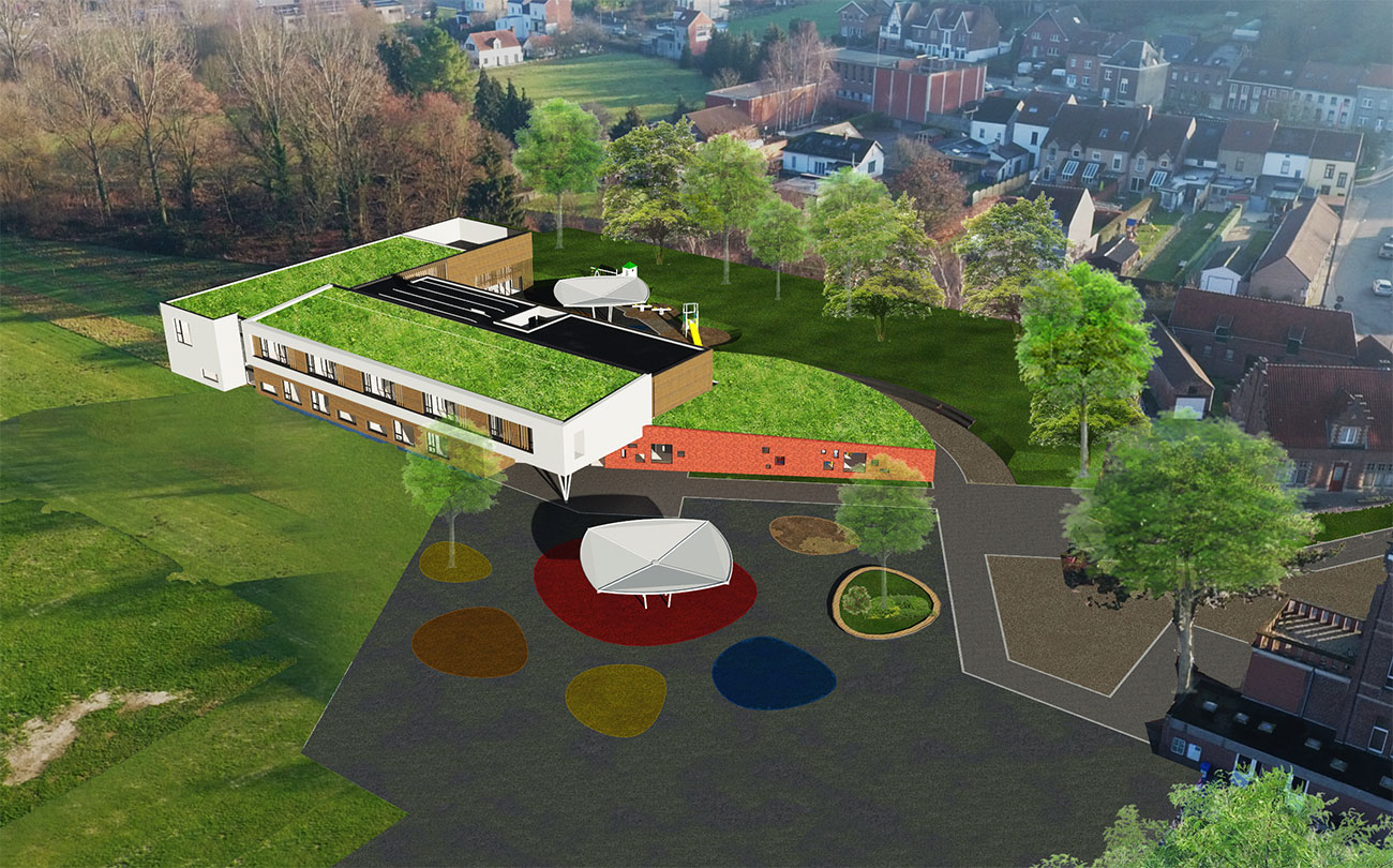 Collège Notre Dame à Basse-Wavre – bureau AR&A